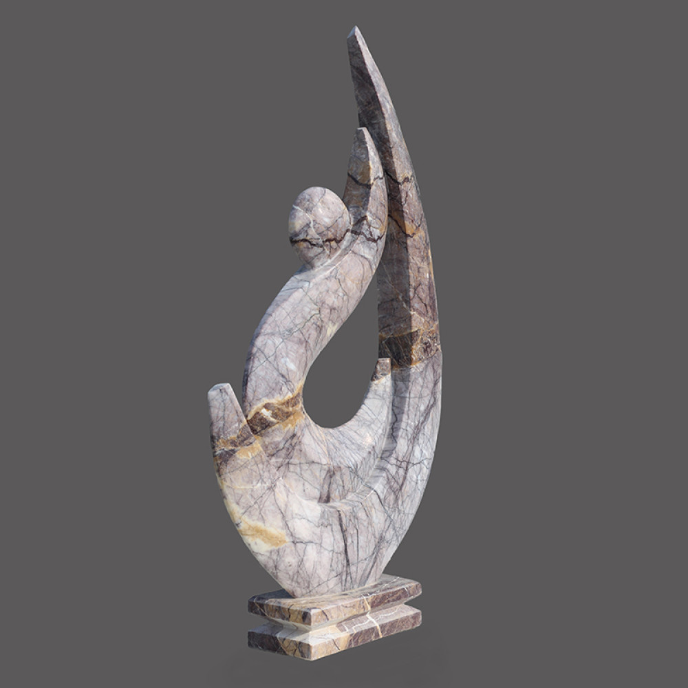 Buy Hypothetical Figure Italian Statuario Marble Modern Art Online at ...